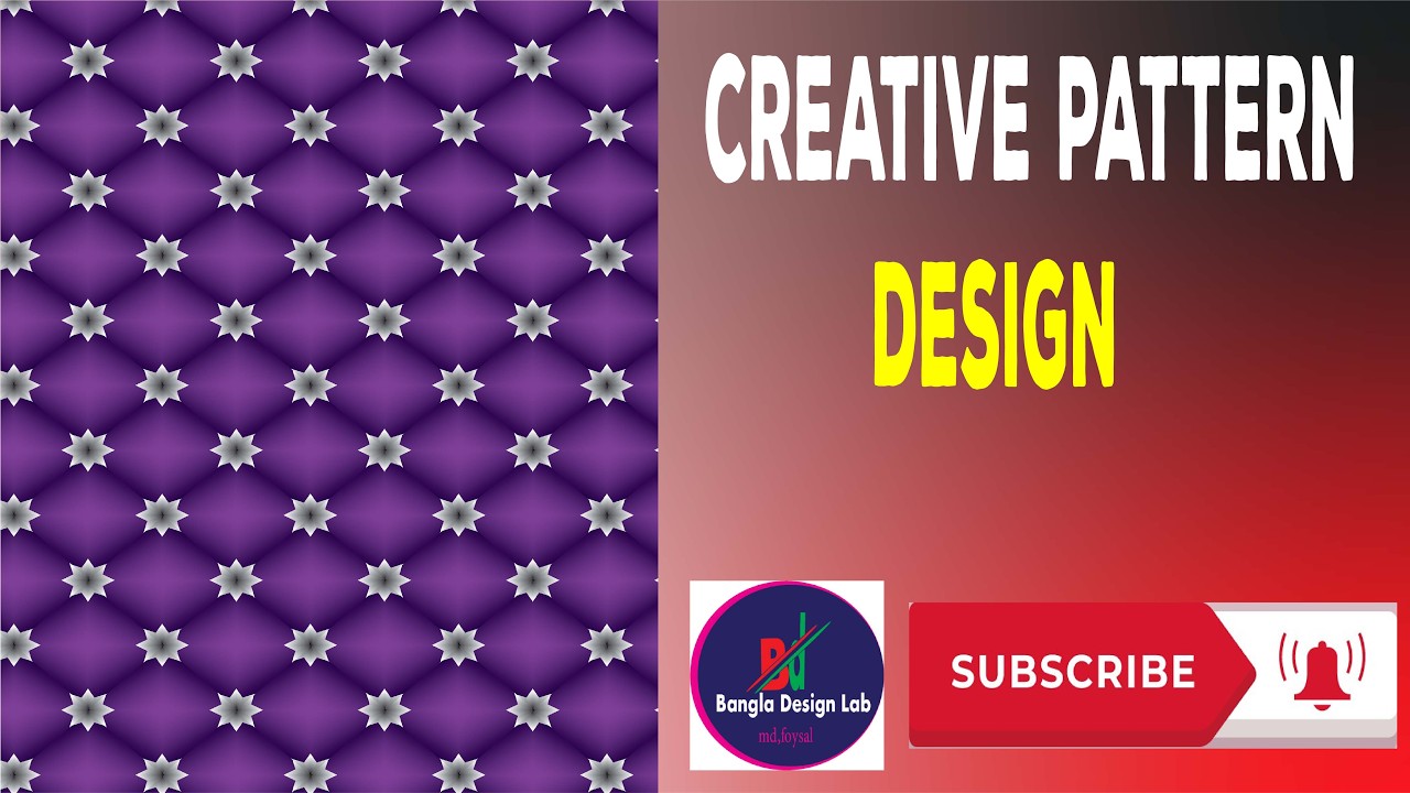 Purple Geometric Pattern Design | Abstract Background Design 4K
