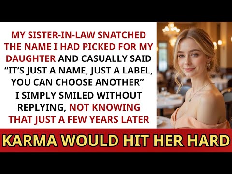 She Stole My Baby’s Name… Years Later, Karma Knocked on Her Door