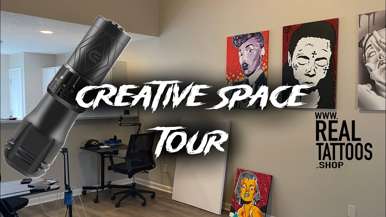 Realtattoos random “creative space” tour