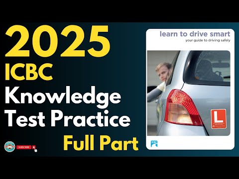 ICBC Knowledge Practice Test Full Part | Rules | Canadian Driver Knowledge Tests