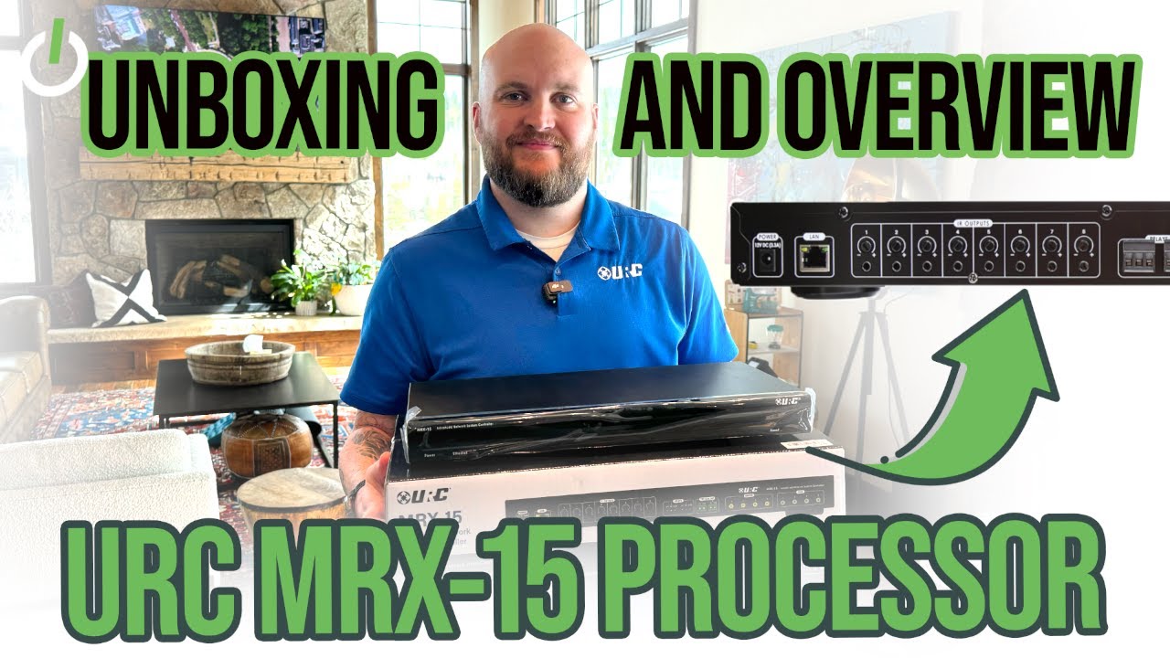 FULL Smart Home Automation - URC MRX-15 Network System Controller Unboxing & Review