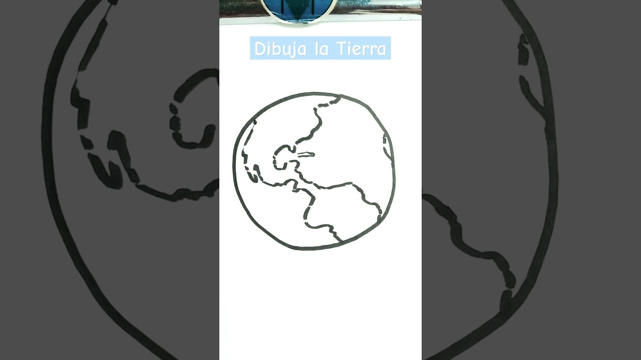 How to DRAW the PLANET EARTH