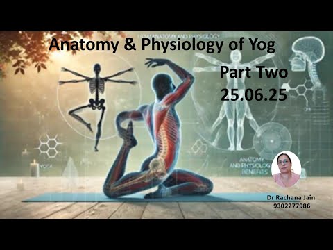 YOGIC ANATOMY & PHYSIOLOGY part Two 25 06 2025 DR RACHANA JAIN