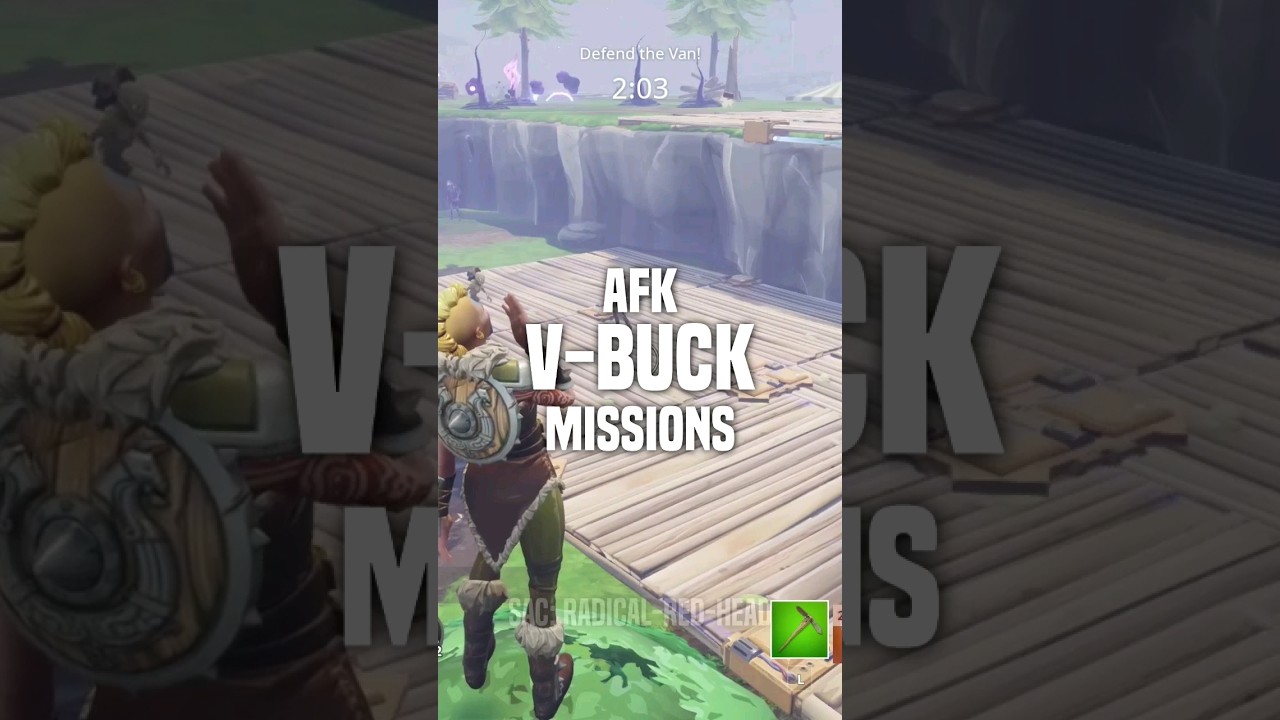 How to Grind V-Bucks while AFK #fortnite #gaming #fortnitestw #vbucks #savetheworld