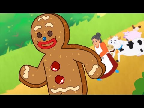 L' omino di pan di zenzero Storia - Cartoni Animati - Fiabe e Favole per Bambini - Storie Italiane