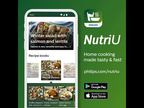 Philips NutriU App - Easy Airfryer Recipes and Inspirations