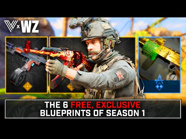 Top 5 weapon blueprints in Call of Duty: Warzone Pacific