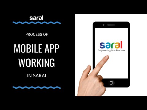 Mobile App working in Saral