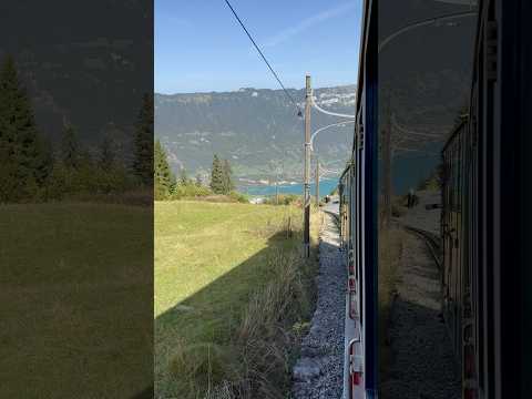 Wilderswil Richtung Schynige Platte. Unbedingt den Swiss Pass, Jungfrau Travel Pass oder den