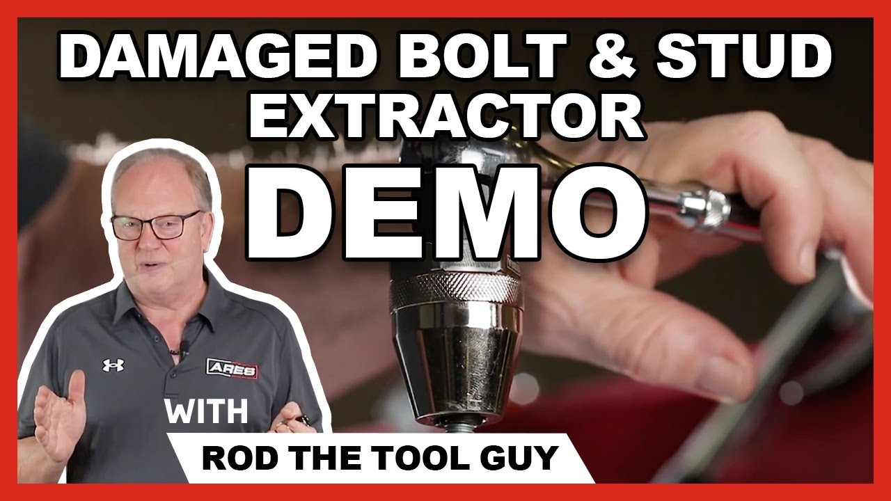 How to use the popular ARES Tool 70016 🔩 Damaged Bolt & Stud Extractor Tool PLUS pro tips & tricks
