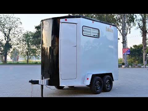 Tow Behind Non Powered Semi Trailers - Single Horse Trailer ...