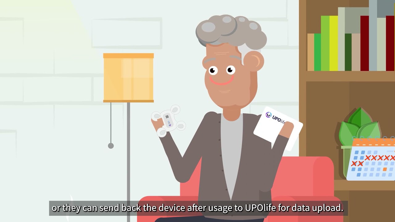 UPOlife ECG/EKG Biosensor Patch | Atrial fibrillation (AFib) screening | Remote Patient Monitoring