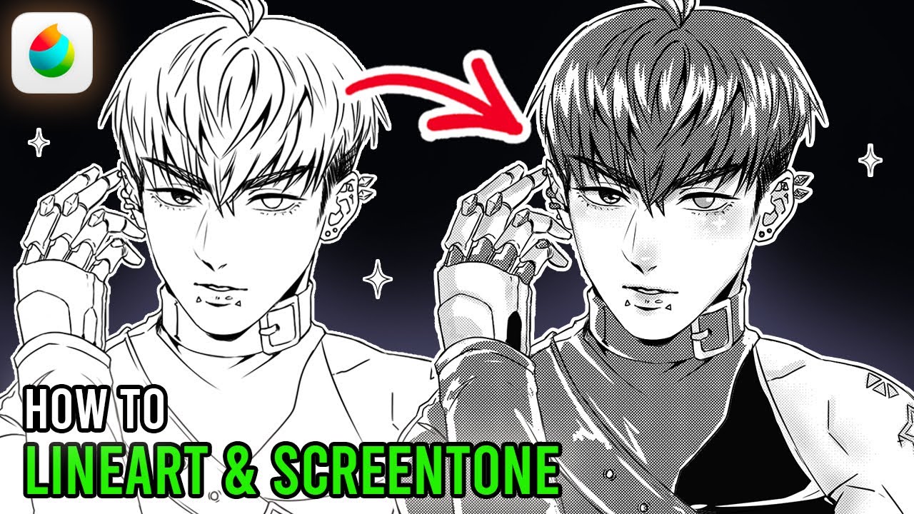 PERFECT LINEART & MANGA Tutorial in MEDIBANG! (Giveaway Announcement)