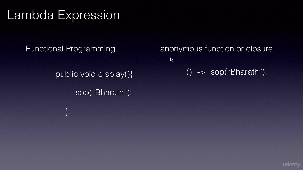 Java 8 Features  Part 2 - Lambda Expressions