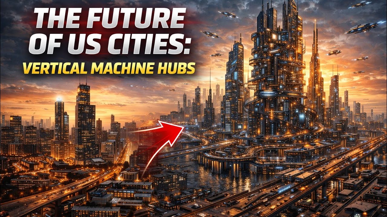 The Future of US Cities: Vertical Machine Hubs
