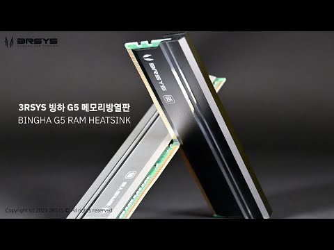 3RSYS 빙하 G5 메모리 방열판 [블랙] - 에누리 가격비교