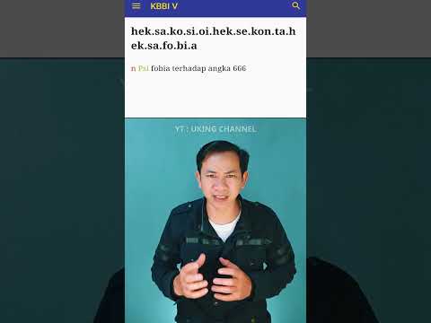 Kata terpanjang dalam KBBI