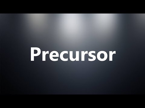 Precursor - Medical Meaning and Pronunciation