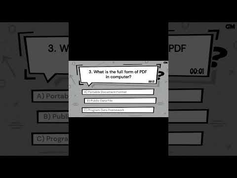 What is the full form of PDF in computer? | Great Mind Official