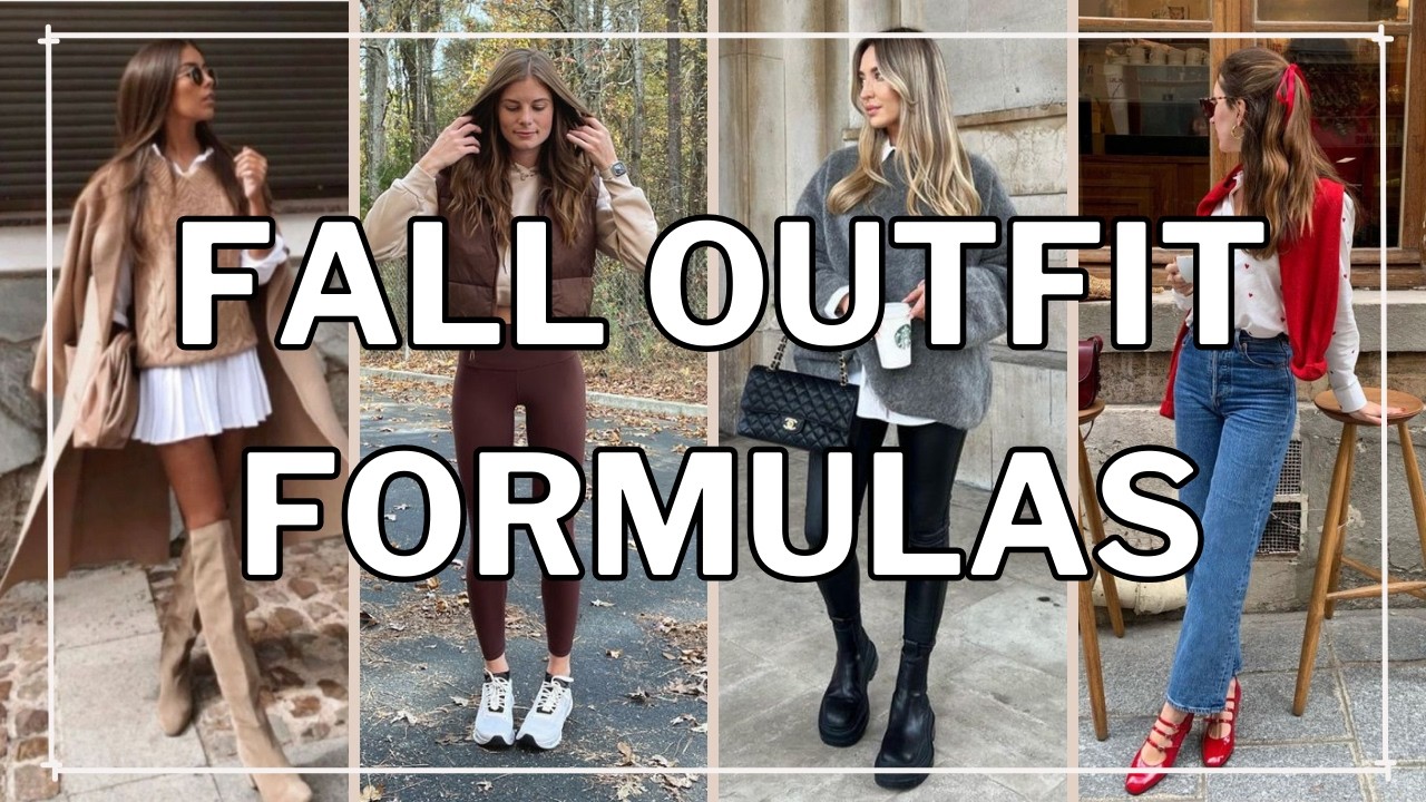 9 EASY Fall Outfit Formulas You'll LOVE! 🍂