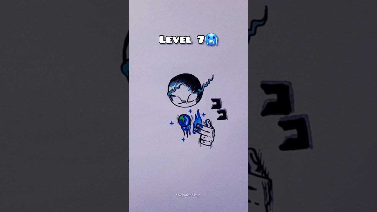 what level are you?🔥 #shorts #howtodraw #stickman #drawing #art #tutorial #animeart #draw #fyp