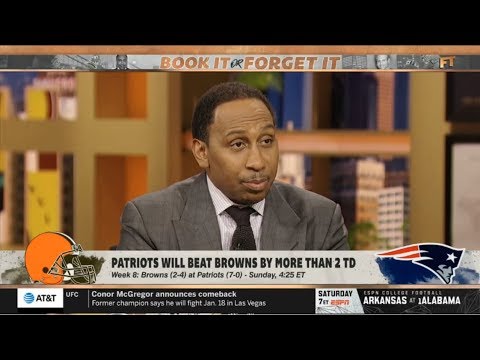 ESPN FIRST TAKE | Stephen A. Smith "Bold Prediction" Week 8: Browns at Patriots; Panthers at 49ers