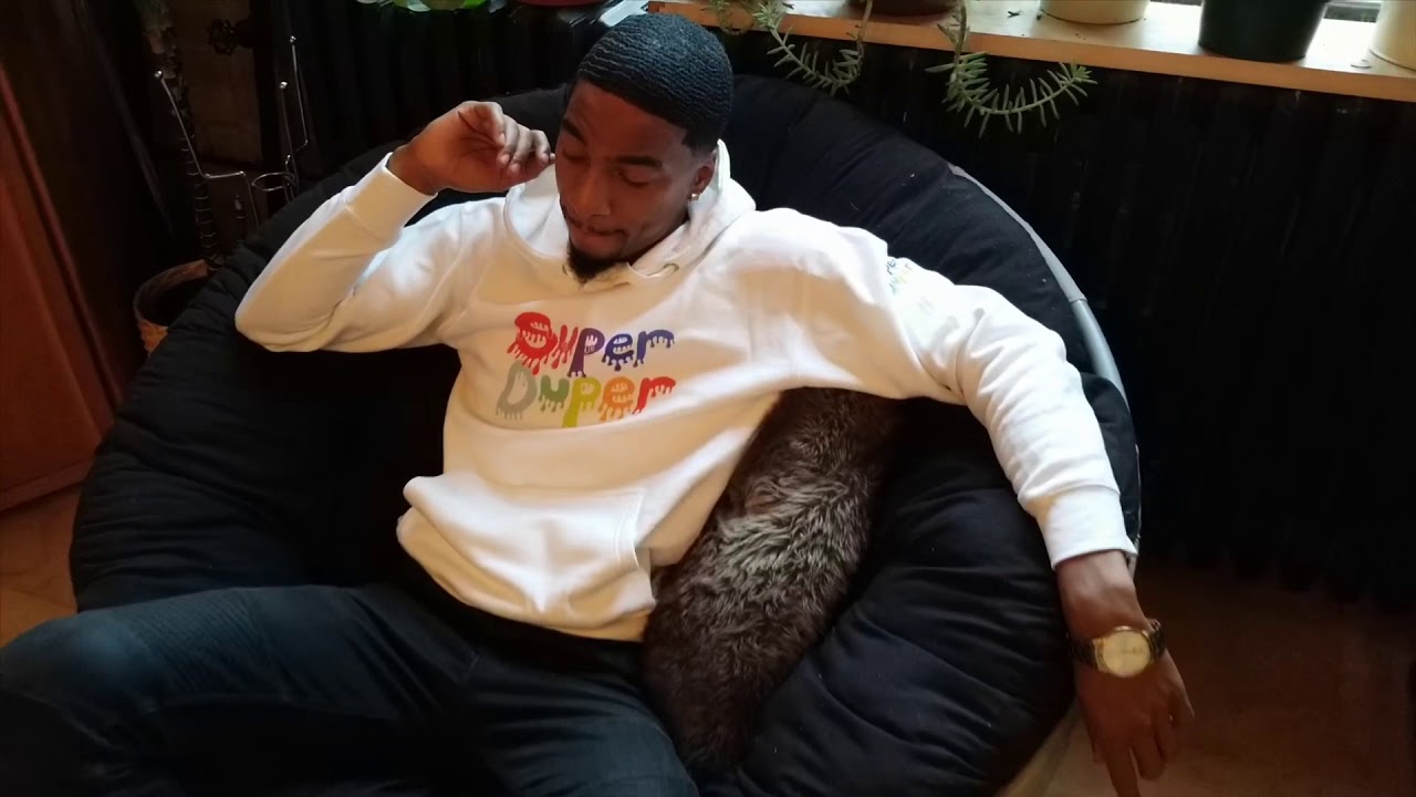 Super Duper Spectrum Wet Paint Unisex White Hoodie