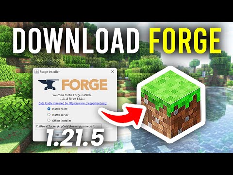 How To Download Forge For Minecraft 1.21.5 - Full Guide