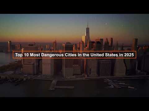 Top 10 Most Dangerous Cities in the USA (2025)