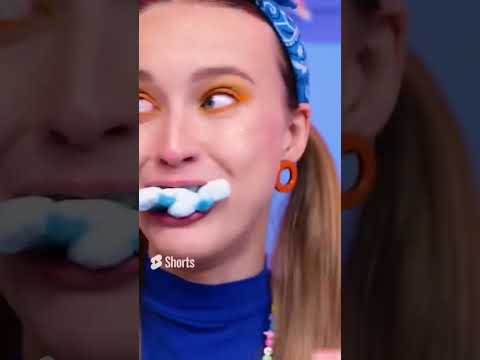CRAZY, HUH๐น How Many Marshmallows Can You Fit In Your Mouth If FOOD Were PEOPLE