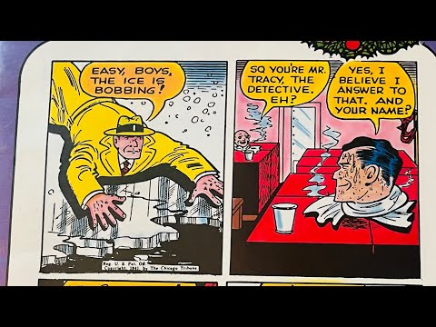 Closer look : dick Tracy comic issue collection.