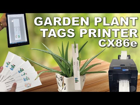 Garden Plant Tags Printer CX86e