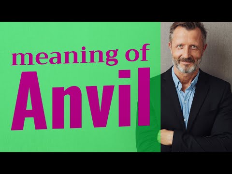 Anvil | Definition of anvil
