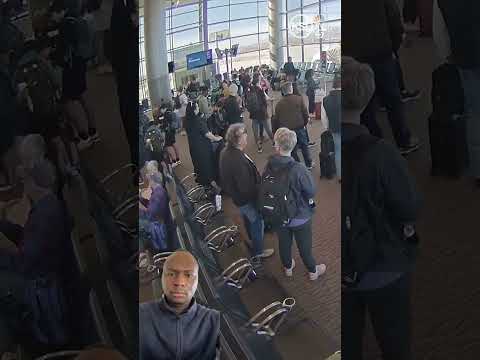 AIRLINE CUSTOMER SERVICE AGENT REACTION VIDEO! #travel #reaction #trending #fyp