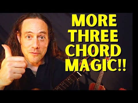 MORE THREE CHORD MAGIC! Weekly LIVE Ukulele Lesson πΆπ₯π€