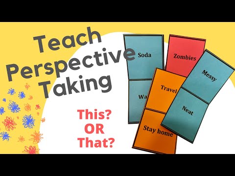 Teach Perspective Taking with This or That Game | Social Skills for Kids