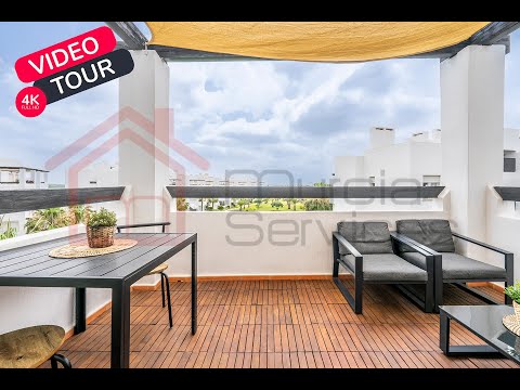 Beautiful well presented two bed third floor apartment with pool views on las terrazas de la torre