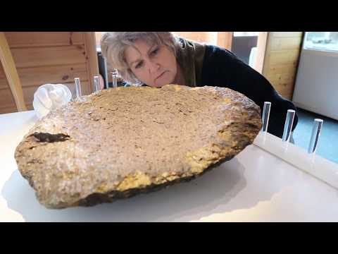 The Crannog Story in 10 Objects - 4. Quern-stone | The Scottish Crannog Centre