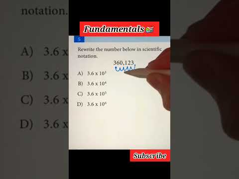 How to Convert Scientific Notation from Decimal | Math with ibrahim#maths #shortsfeed#shortvideo