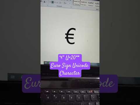 Euro Sign Unicode characters | MS Word Shortkeys #shorts #youtubeshorts #typing