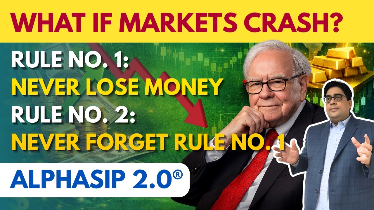 AlphaSIP® 2.0: This AI Strategy Protects You in Market Crashes + Tax-Free Returns! | Indraanil Guha