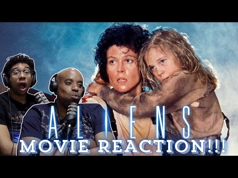 ALIENS (1986) FIRST TIME WATCHING MOVIE REACTION!!!