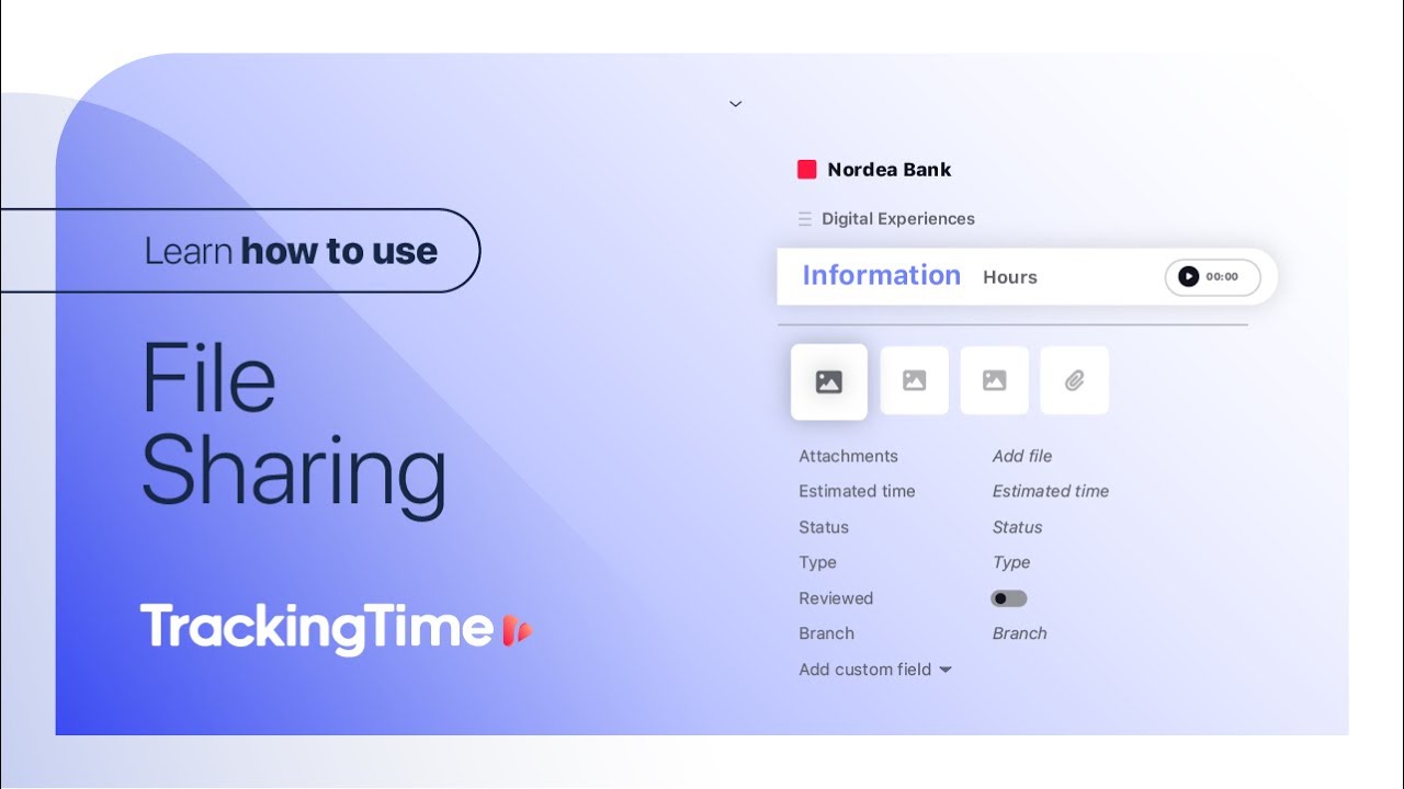 TrackingTime: Learn how to use Files and Attachments 🚀
