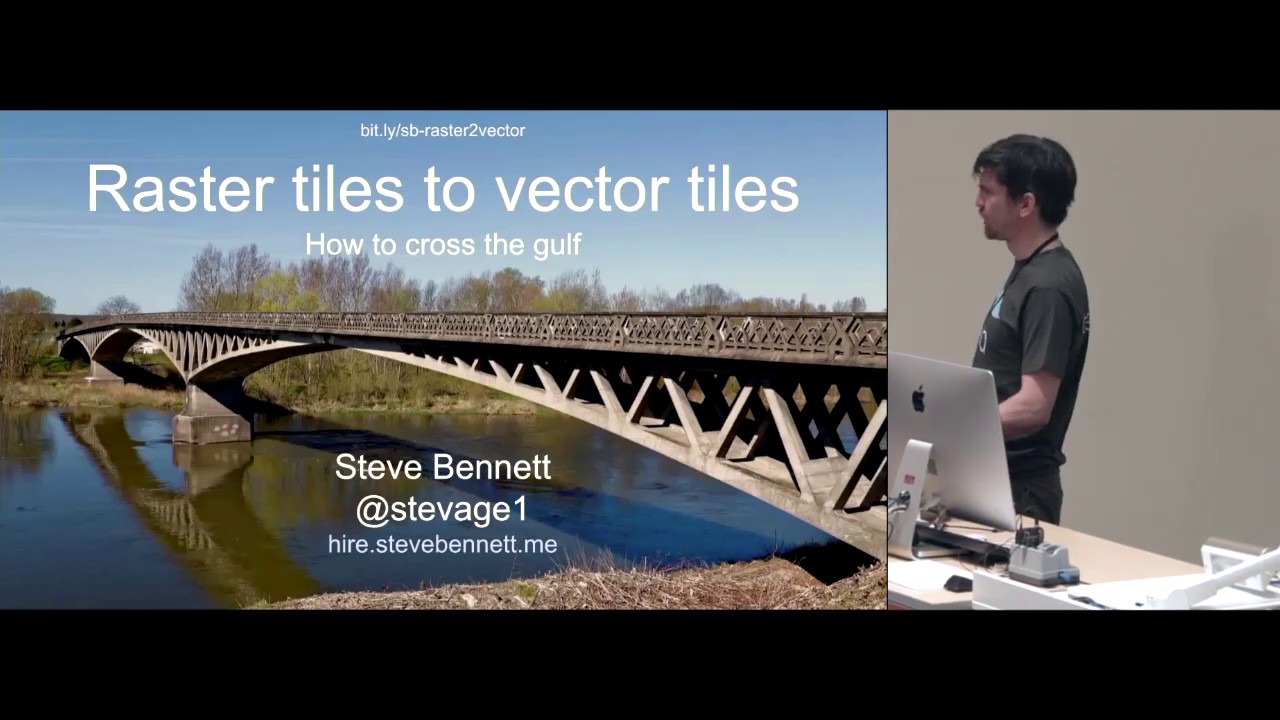 Steve Bennett: Raster tiles to vector tiles: how to cross the gulf