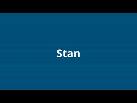 what is the meaning of Stan