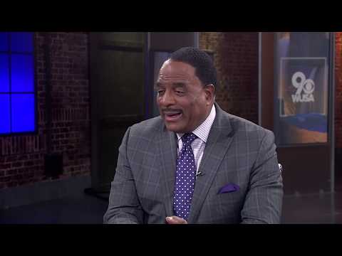 Darren M Haynes - Sportscaster James Brown reacts to the passing HOF basketball coach Morgan Wootten