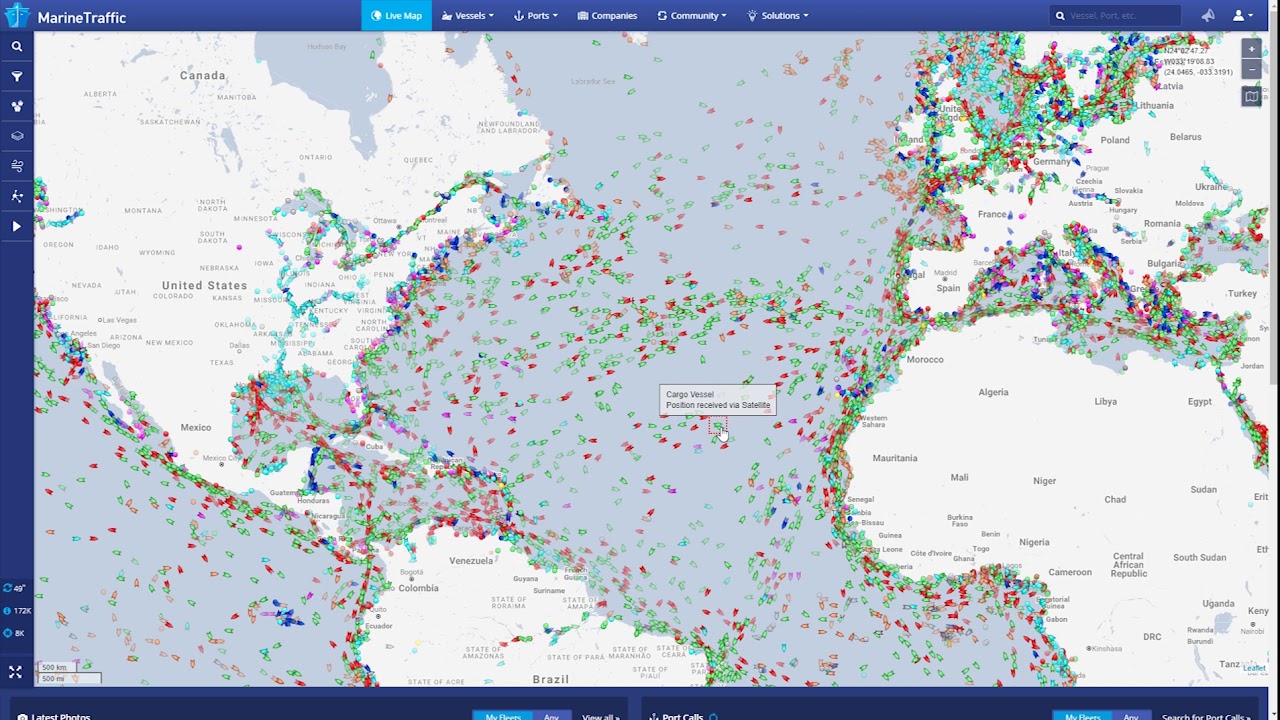 SAT Global | MarineTraffic Online Services