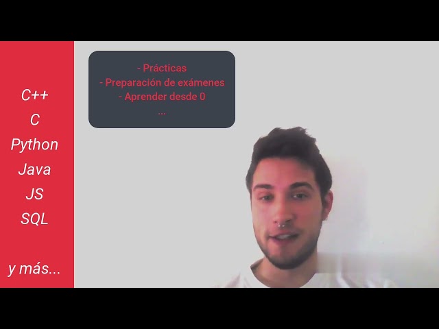 I give private online programming classes 💻 and other computer subjects - Pablo Sierra