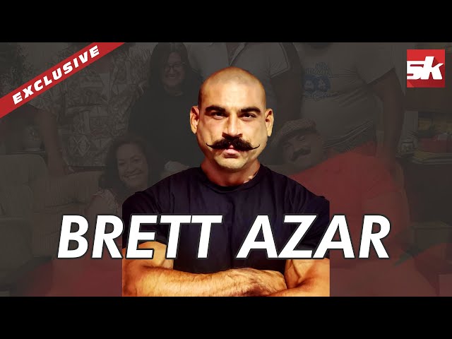Brett Azar comments on portraying The Iron Sheik in Young Rock, getting ...