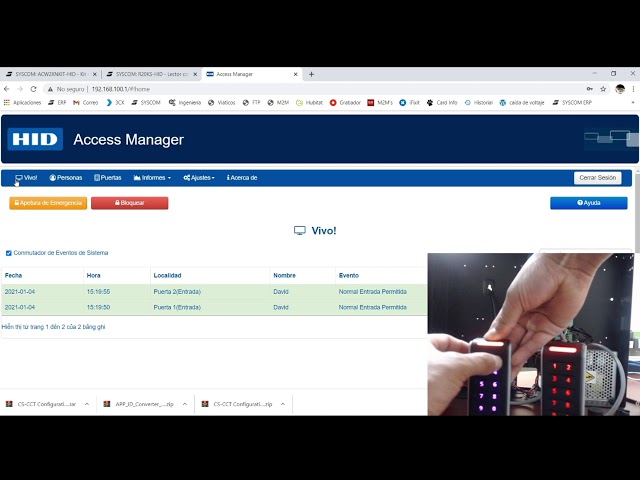 SYSCOM: AW2-HID - Módulo Expansor de 2 lectoras para Panel HID ACW2-XN